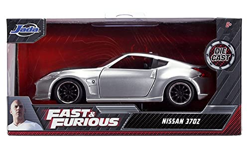 Jada Toys Fast & Furious 2009 Nissan 370Z 1:32 Scale Die-cast Vehicle, Silver