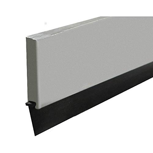 Fire Rated/Aluminum Door Sweep with Neoprene Rubber Extrusion #779 (48")