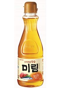 lotte korean cooking rice wine, mirin 500ml (2 pack)