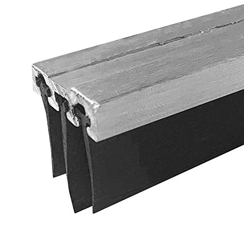 Fire Rated/Mill Aluminum Mortised Door Sweep (#76453) (48")