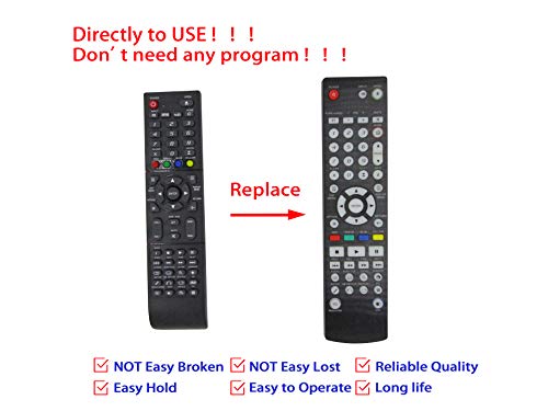 HCDZ Replacement Remote Control for Oppo UDP-203 UDP-203CN UDP-205 BDT-101CI 4K Ultra HD Blu-ray Disc Player