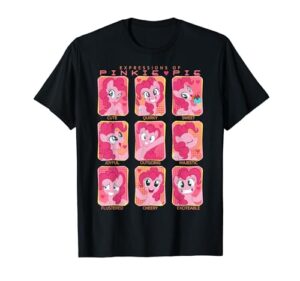 my little pony: friendship is magic expressions of pinkie t-shirt