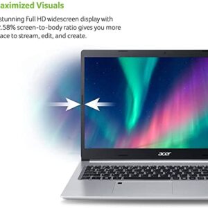 Acer Newest Aspire 5 15.6" FHD Laptop Computer Ryzen 3 3350U Quad-Core Mobile Processor 16GB RAM 512GB SSD, Backlit KB, Fingerprint Reader, WiFi6, HDMI, Windows 11 S Model, E.S 32GB USB Card