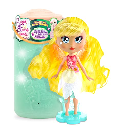 Bright Fairy Friends BFF Doll with Night Light & Multi-Colored Fairy Lights | Collectible Dolls for Girls Age 3