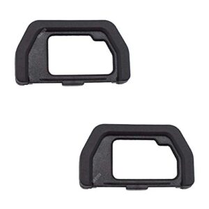 ep-15 eyepiece eyecup viewfinder eye cup for olympus om-d e-m10 mark ii iii/e-m5 mark ii silver/black digital cameras (2-pack), ulbter viewfinder eye cup cover em5 em10 markii markiii