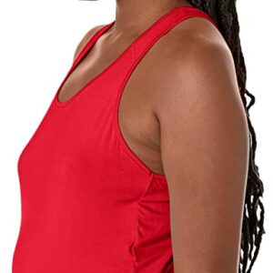 Mippo Womens Workout Tops Athletic Tank Tops Yoga Exercise Shirts Tennis Tops Sports Running Tank Top Racer Back Tanking Top for Women Red M