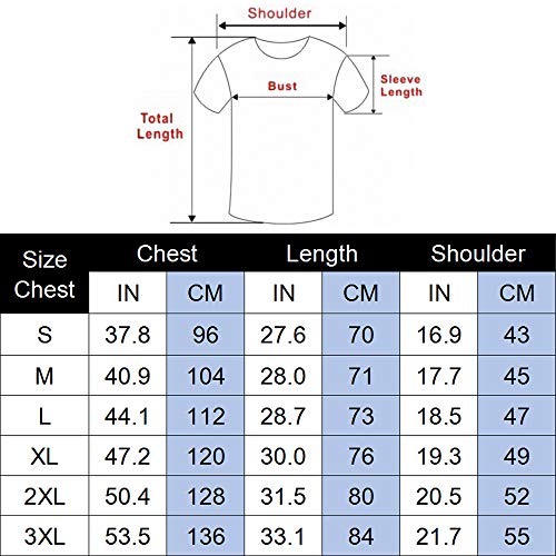 Yujiro Hanma Baki Mens Casual Blouse Tops T-Shirt Tees