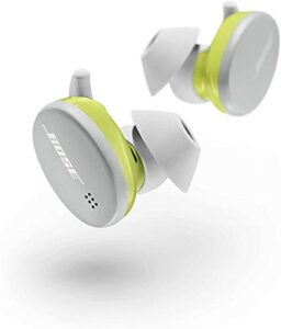 bose sport earbuds - true wireless earphones - bluetooth in ear headphones for workouts and running, glacier white