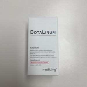 MEDITIME Botalinum Ampoule - Face Serum & Ampoule with 50% Hyaluronic Acid | Face Lifting & Brightening Serum | Hydrating Serum for Face | Firming Ampoule Korean Skin care Serum (1.0 fl. oz.)