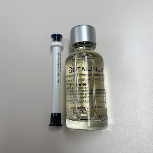 MEDITIME Botalinum Ampoule - Face Serum & Ampoule with 50% Hyaluronic Acid | Face Lifting & Brightening Serum | Hydrating Serum for Face | Firming Ampoule Korean Skin care Serum (1.0 fl. oz.)