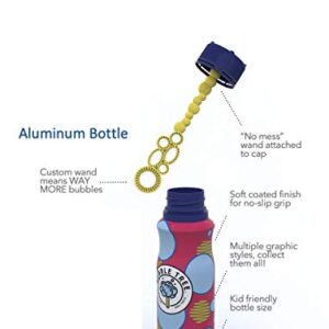 Sustainable Bubble Tree Original Refillable Bubble System Aluminum Bottles (4 Pack of Bubble Solution Made in The USA)