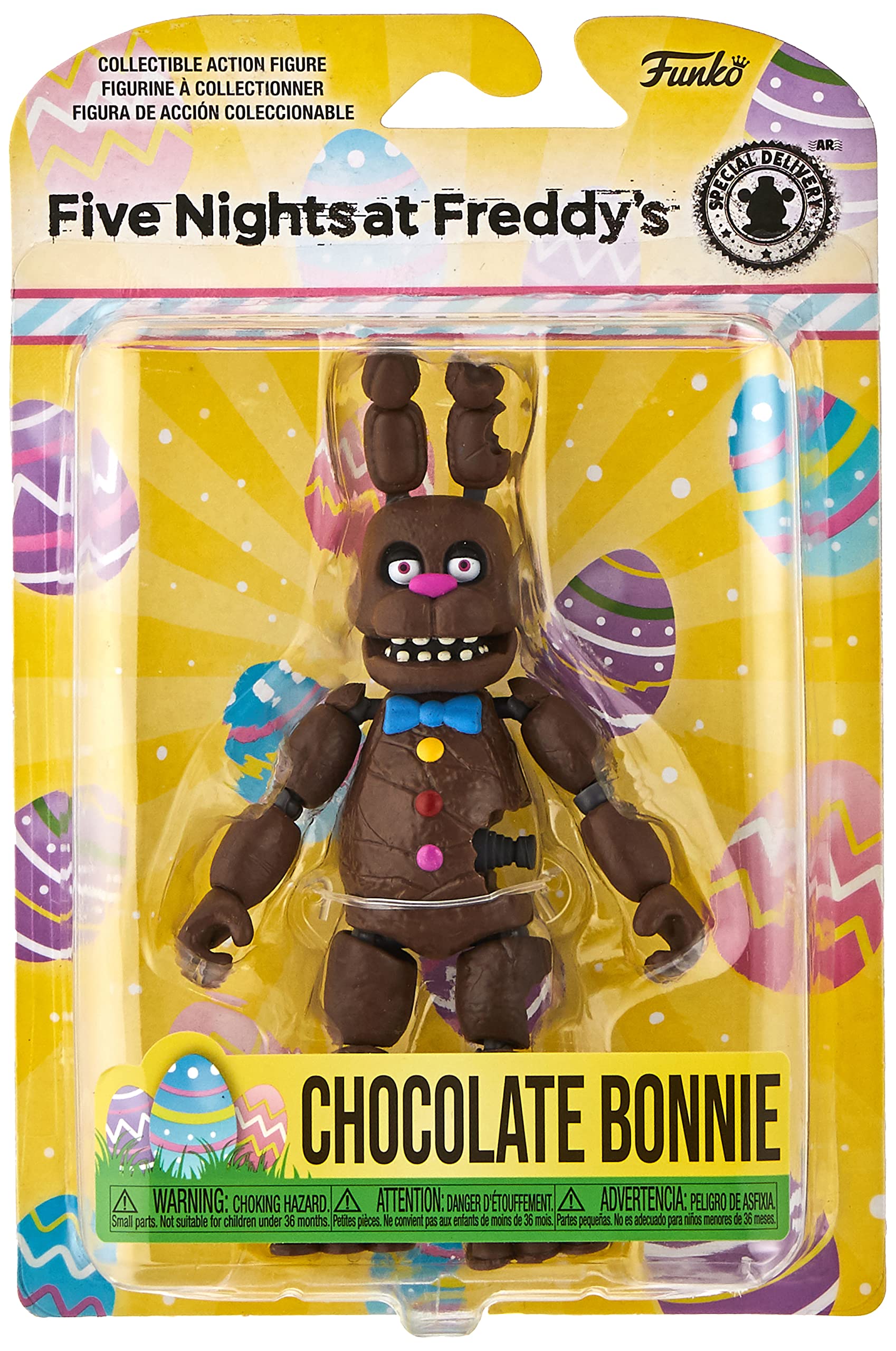 Funko Five Nights at Freddy's (FNAF) Chocolate Bonnie The Rabbit - Action Figure - Collectible - Gift Idea - Official Merchandise - for Boys, Girls, Kids & Adults - Video Games Fans