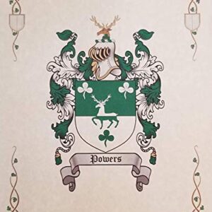 Mr Sweets Stanly Coat of Arms, Family Crest 8.5x11 Print - Surname Origin: English England