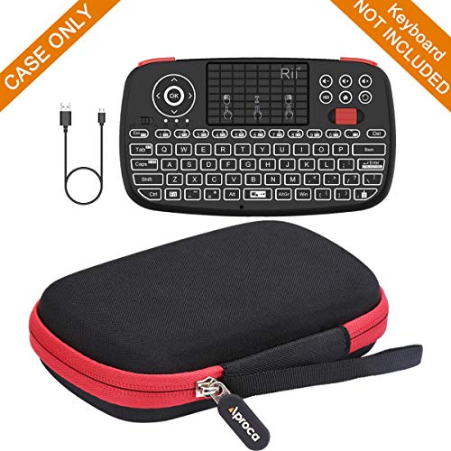 Aproca Hard Travel Storage Carrying Case for (2019 Upgrade) Rii i4 Mini Bluetooth Keyboard