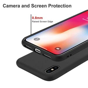 FZZSZS Slim Thin 2 Pcs Black Case for Oppo Reno 6 Pro+ 5G, Soft Protective Phone Cover with Flexible TPU Protection Bumper Shell for Oppo Reno 6 Pro+ 5G (6.55")