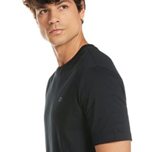 Oakley mens Relaxed Short Sleeve Tee T Shirt, Blackout, X-Small US