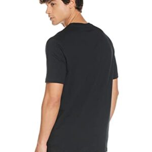 Oakley mens Relaxed Short Sleeve Tee T Shirt, Blackout, X-Small US