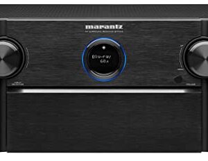 Marantz AVR SR7015-9.2 Channel Amplifier, 8K HDMI Upscaling, Auro 3D, IMAX Enhanced, Dolby Surround Sound, Alexa + HEOS Compatibility, Easy to Setup