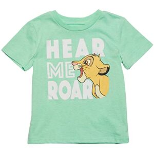 Disney Lion King Rafiki Pumbaa Timon Simba Toddler Boys 3 Pack T-Shirts 3T