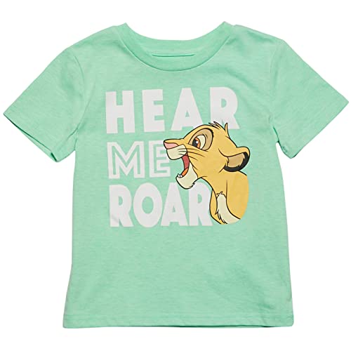 Disney Lion King Rafiki Pumbaa Timon Simba Toddler Boys 3 Pack T-Shirts 3T