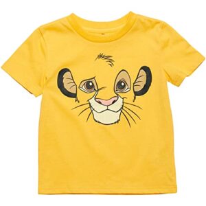 Disney Lion King Rafiki Pumbaa Timon Simba Toddler Boys 3 Pack T-Shirts 3T