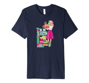 barbie holiday tis the season premium t-shirt