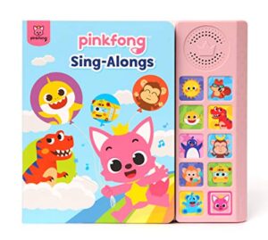 pinkfong sing-alongs 10 button sound book | baby shark toys | learning & education toys | interactive baby books for toddlers 1-3 | gifts for boys & girls