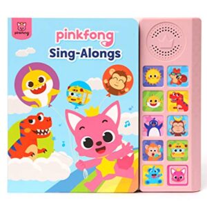 Pinkfong Sing-Alongs 10 Button Sound Book | Baby Shark Toys | Learning & Education Toys | Interactive Baby Books for Toddlers 1-3 | Gifts for Boys & Girls