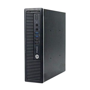 hp elitedesk 800 g1 usff ultra-slim high performance business desktop computer, intel i5-4570s up to 3.6 ghz, 16gb ddr3 ram, 256gb ssd, new keyboard, mouse, wireless wifi, windows 10 home (renewed)