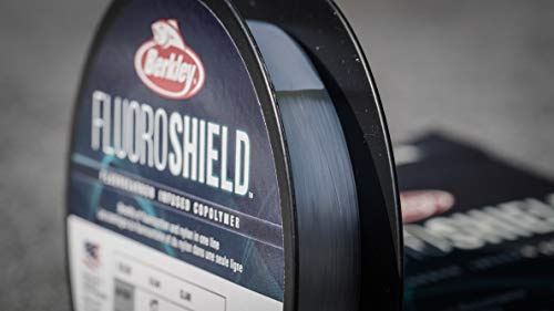 Berkley FluoroShield™, Clear, 15lb | 6.8kg, 300yd | 274m Fishing Line, Suitable for Freshwater Environments