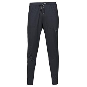 nike men's phenom elite knit running pants (black/black, x-large)