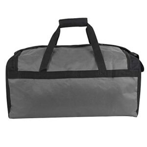 40 Liter, 22 Inch Duffle Bags for Women, Men, Travel Heavy Duty (Grey)