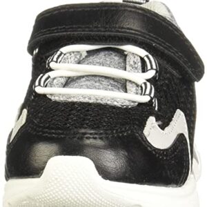 OshKosh B'Gosh Boy's EverPlay Bohemia Running Shoe, Black, 4 Toddler