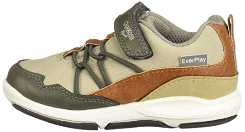 OshKosh B'Gosh Boys EverPlay Soley Sneaker, Khaki, 5 Toddler