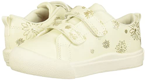 OshKosh B'Gosh Girls Lucie Sneaker, White, 8 Toddler