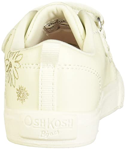 OshKosh B'Gosh Girls Lucie Sneaker, White, 8 Toddler