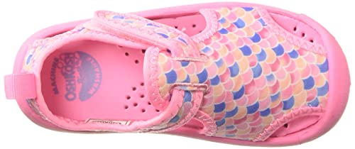 OshKosh B'Gosh Girls Aquatic Water Shoe Sport Sandal, Fuchsia/Multi, 9 Wide Toddler