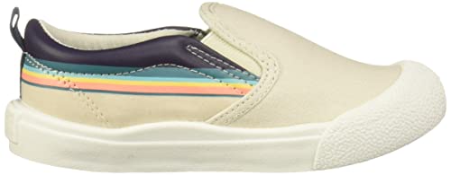 OshKosh B'Gosh boys Oatis Sneaker, White Multi, 8 Toddler US