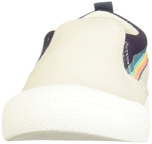 OshKosh B'Gosh boys Oatis Sneaker, White Multi, 8 Toddler US