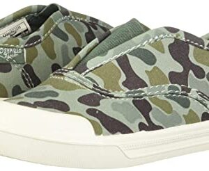 OshKosh B'Gosh Boy's Fishar Sneaker, Camo, 7 Toddler