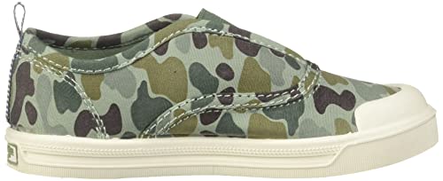 OshKosh B'Gosh Boy's Fishar Sneaker, Camo, 7 Toddler