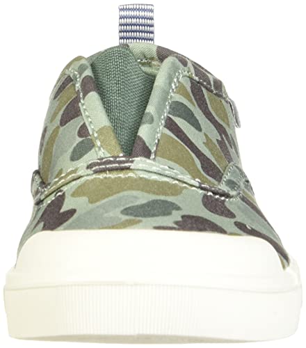 OshKosh B'Gosh Boy's Fishar Sneaker, Camo, 7 Toddler