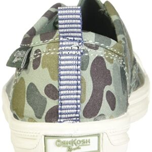 OshKosh B'Gosh Boy's Fishar Sneaker, Camo, 7 Toddler