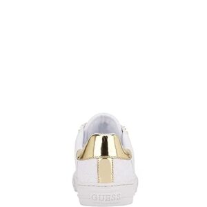 Guess Women's Loven Sneaker, White, 9