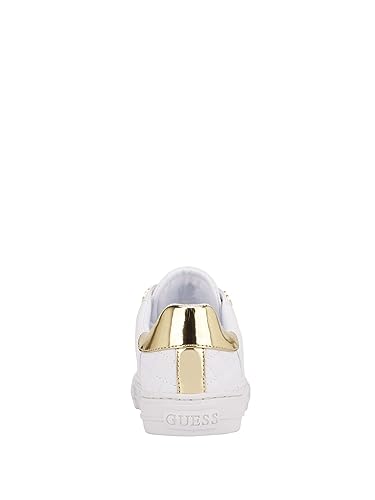 Guess Women's Loven Sneaker, White, 9