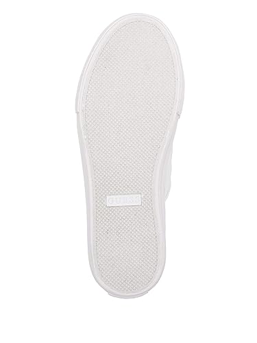 Guess Women's Loven Sneaker, White, 9