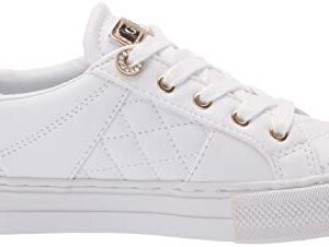 Guess Women's Loven Sneaker, White, 9