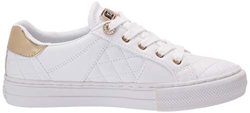 Guess Women's Loven Sneaker, White, 9