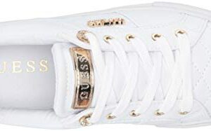 Guess Women's Loven Sneaker, White, 9