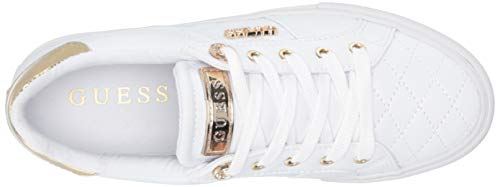 Guess Women's Loven Sneaker, White, 9